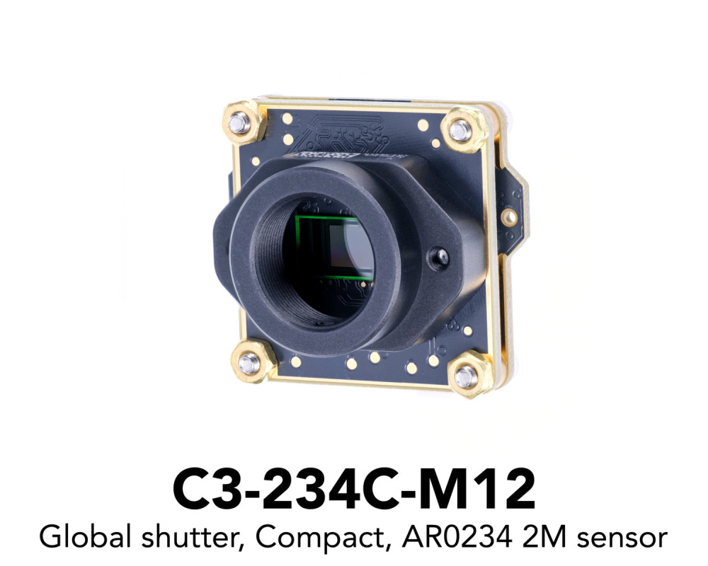 Kurokesu C3-234C-M12 камера кольорова безкорпусна USB, CMOS, 2.3MP ...