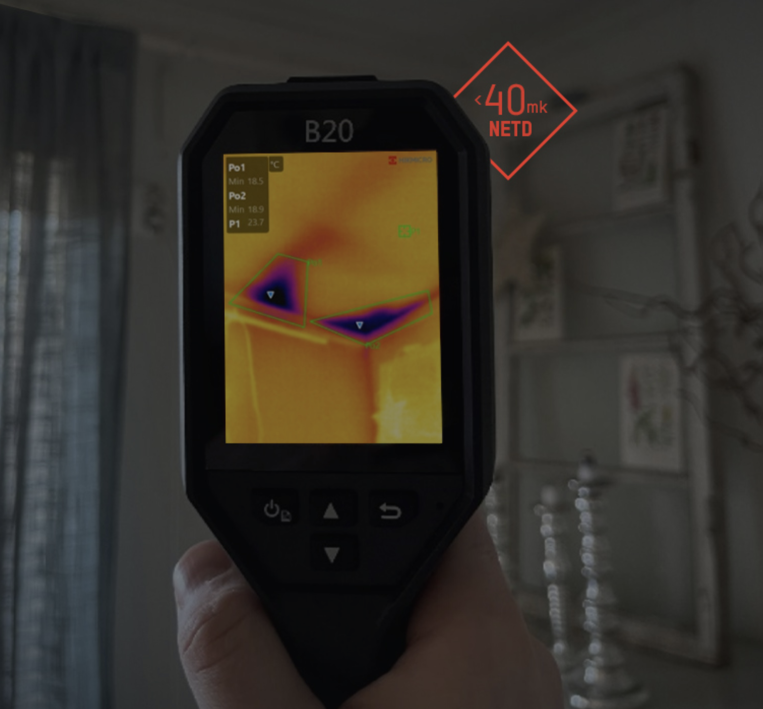 HIKMICRO B21L (HM-TP52-3AQF/W-B21L) тепловізор, ІЧ 256×192,